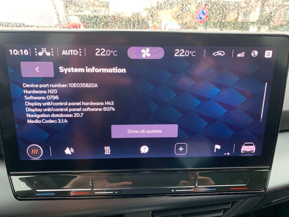 Cupra Software Update